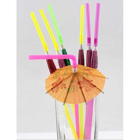 Paille Parasol Cocktail Articles utilisés comme décorations pour les ...